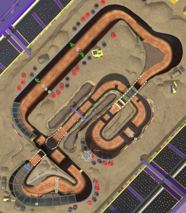 Waluigi Stadium - Mario Kart PC