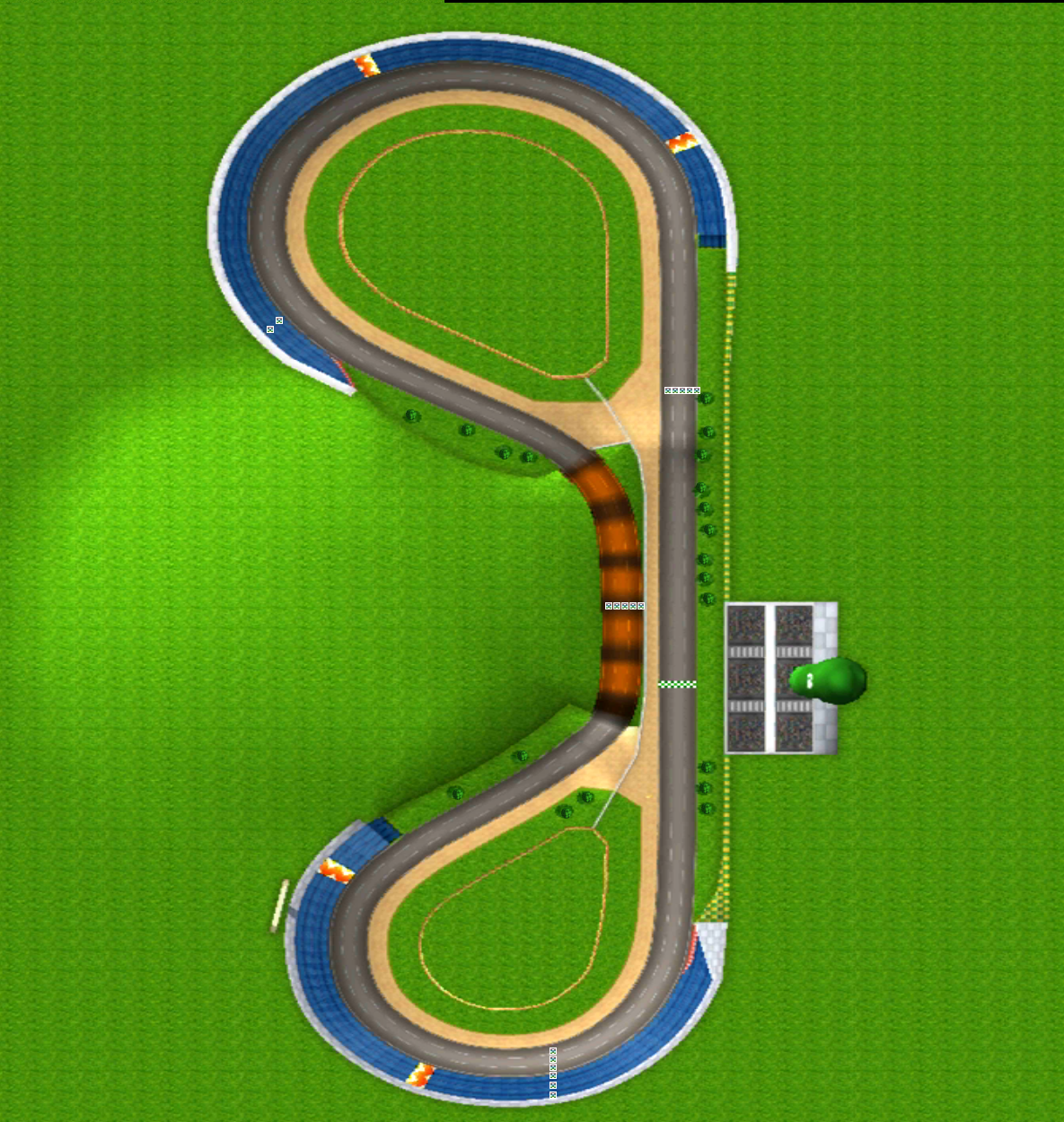 Luigi Raceway - Mario Kart PC