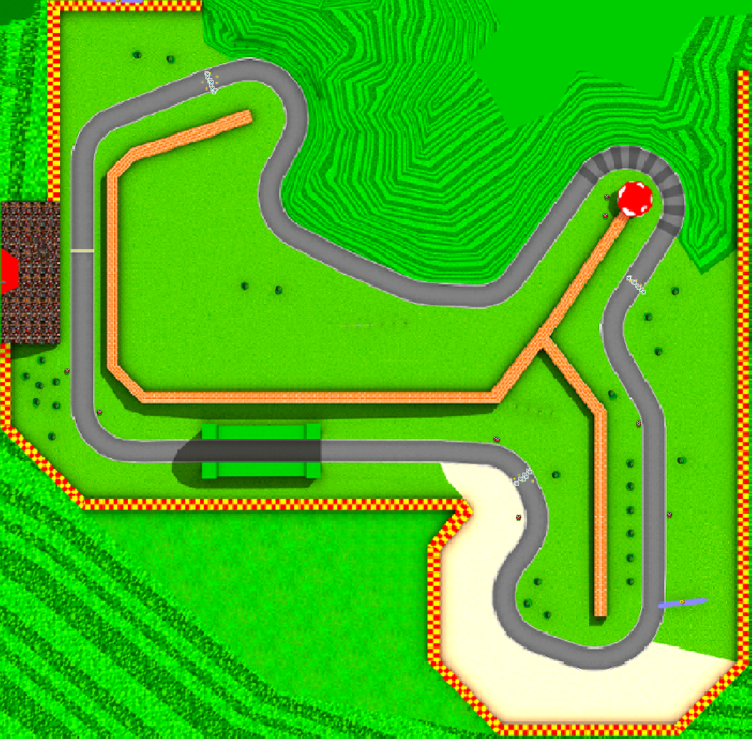 Mario Raceway - Mario Kart PC