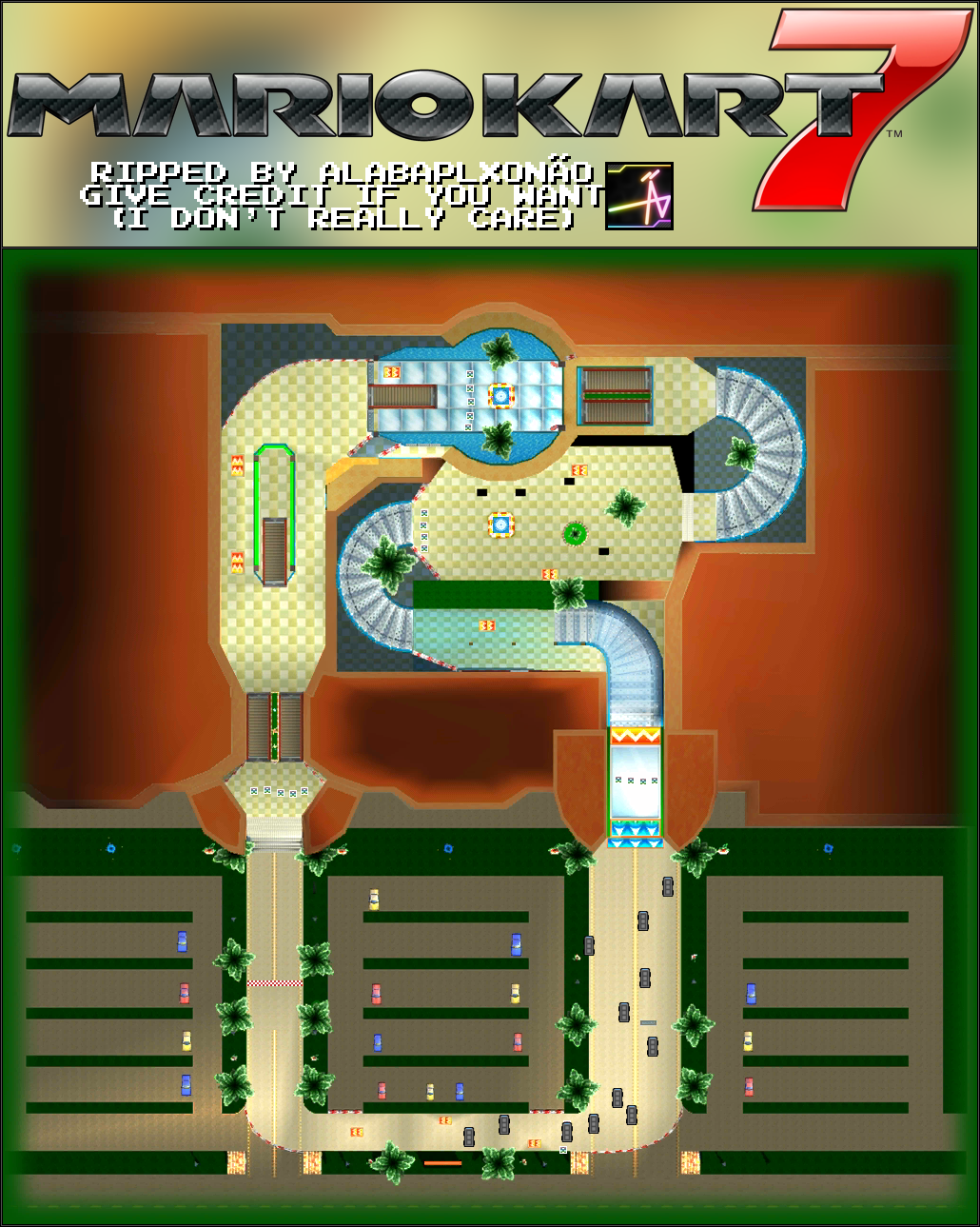 Coconut Mall - Mario Kart PC