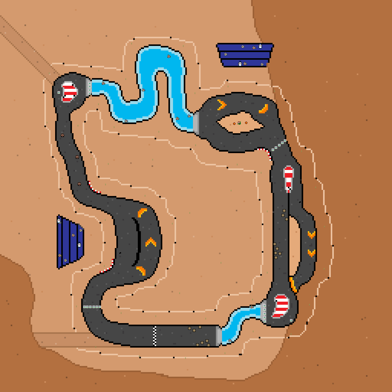 Mario Raceway - Mario Kart PC