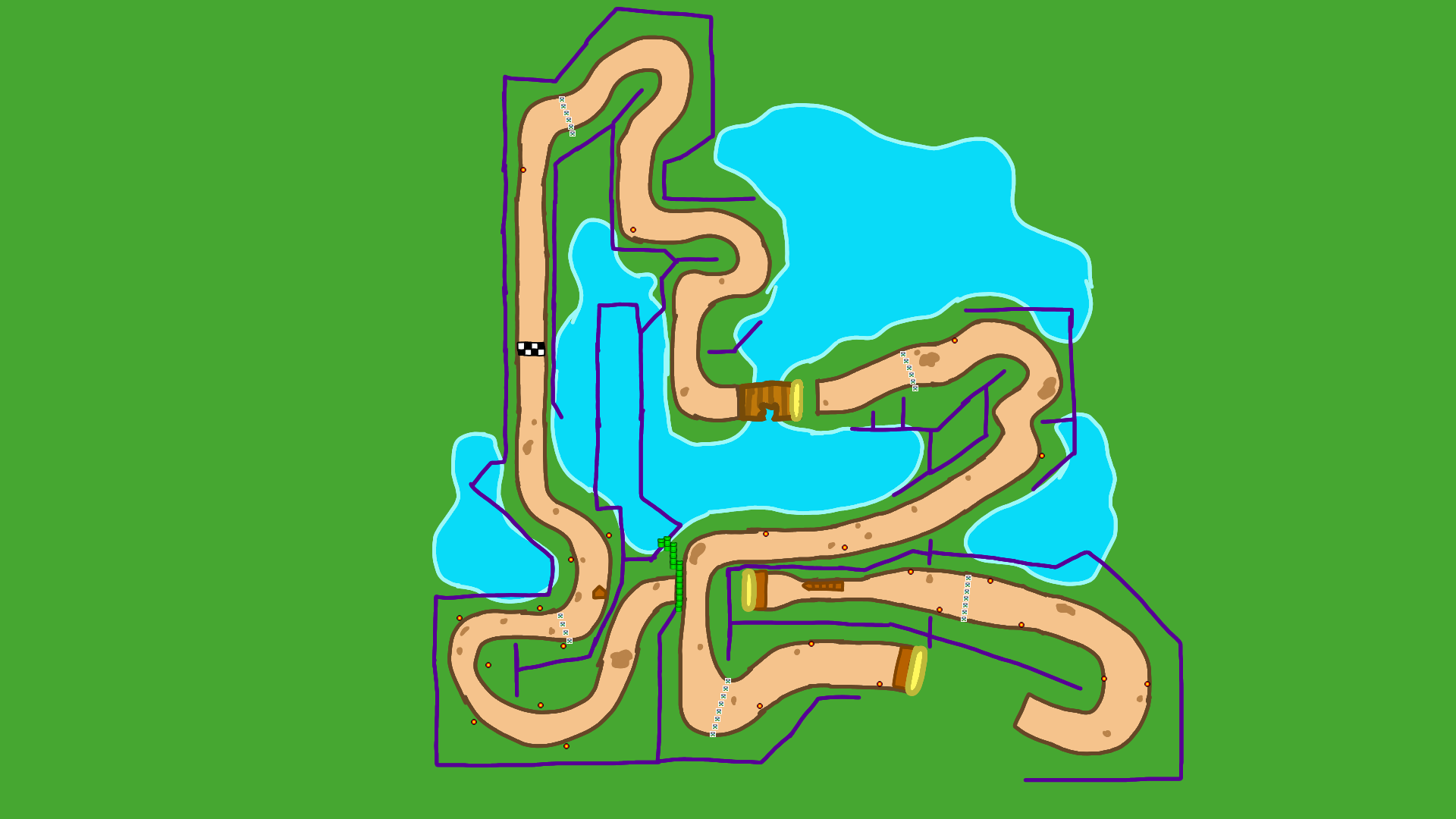 Lakeside Park DX - Mario Kart PC