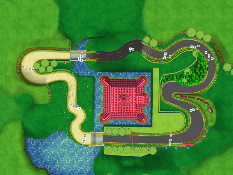 mario circuit GCN - Mario Kart PC