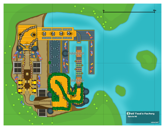 Wii toad factory - Mario Kart PC