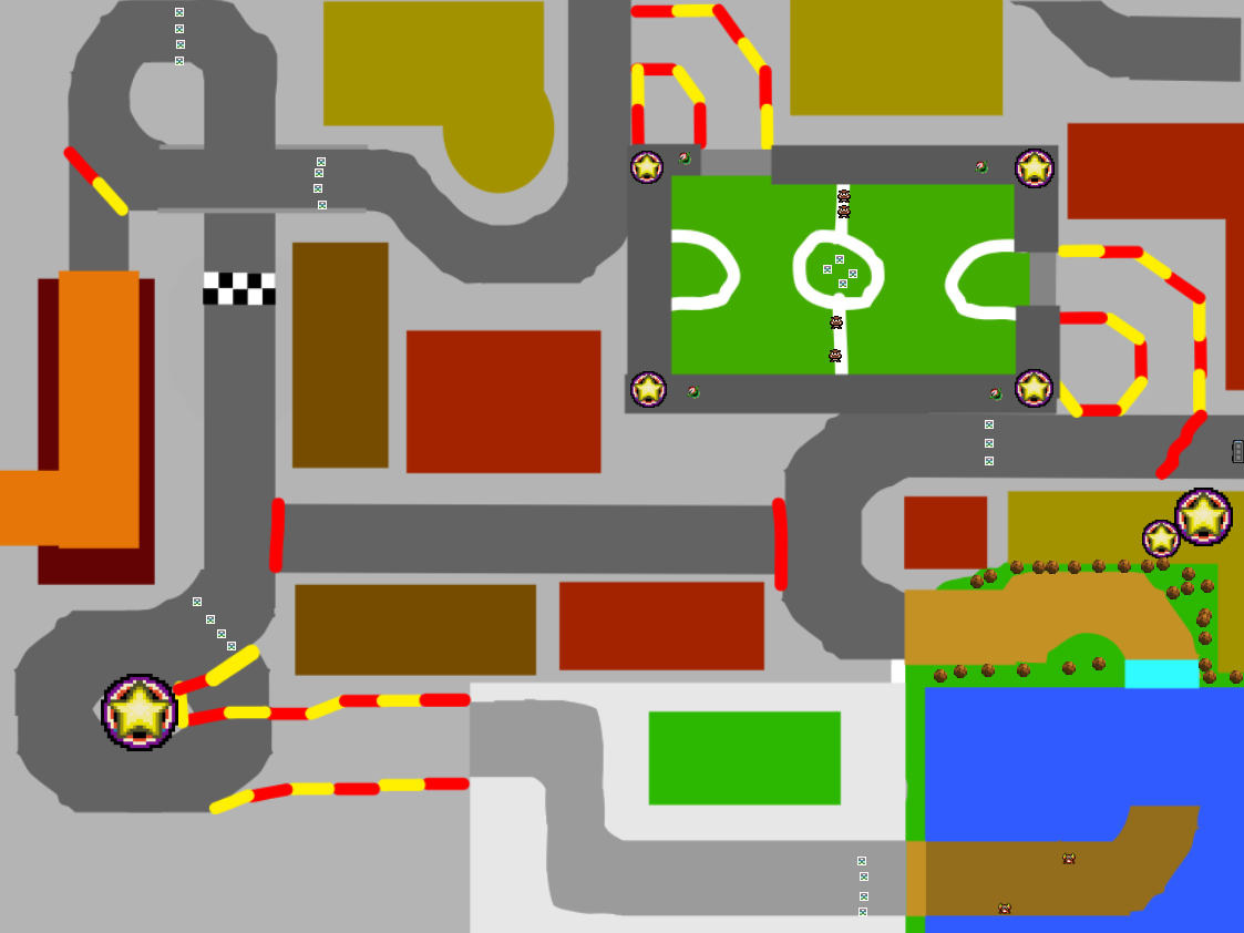 madrid motorway - Mario Kart PC
