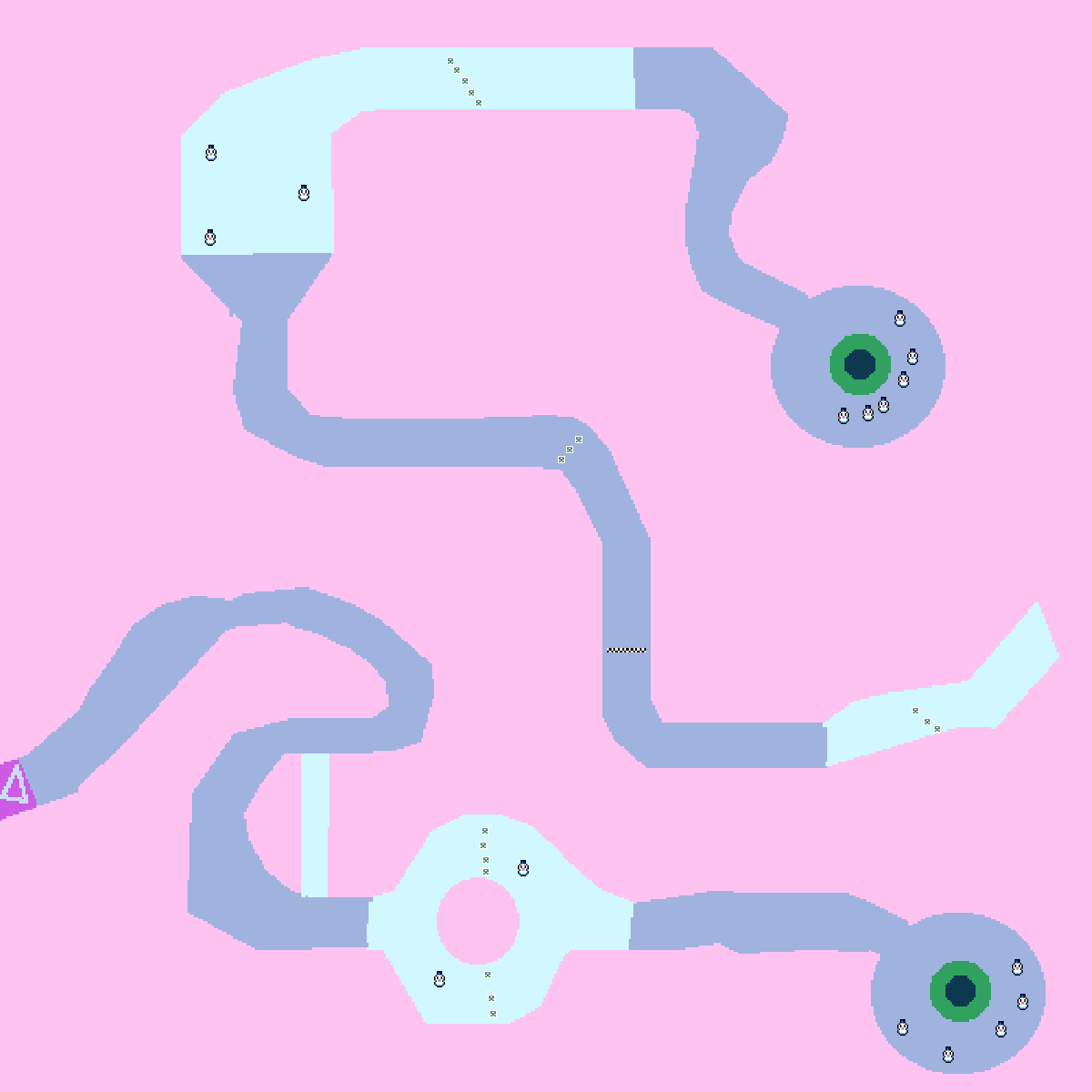 Fluff-Puff Mountains - Mario Kart PC