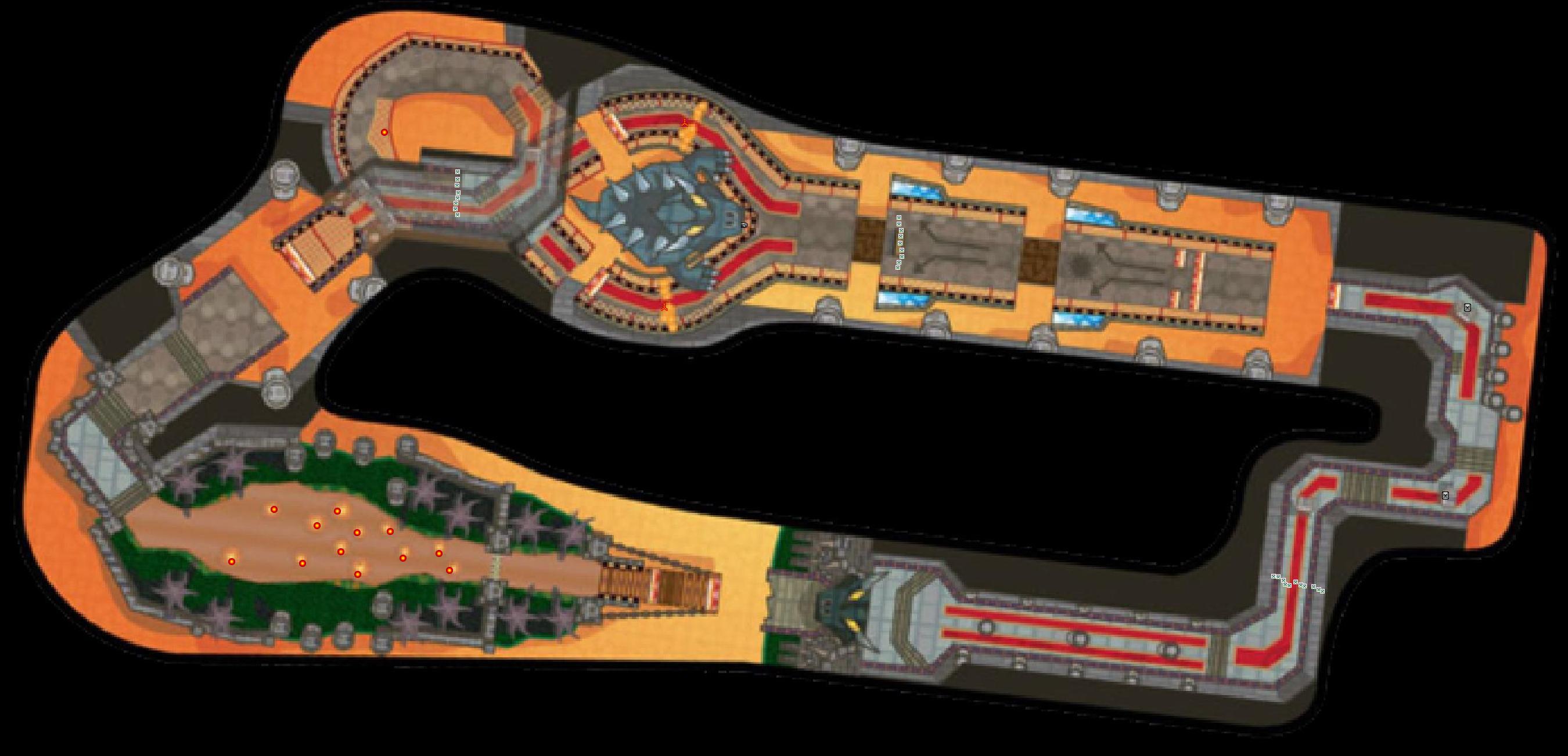 Bowser’s Castle - Mario Kart PC