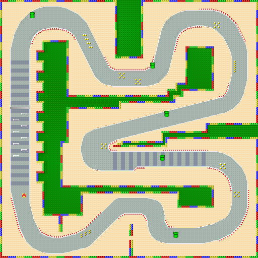 Mario circuit 3 - Mario Kart PC