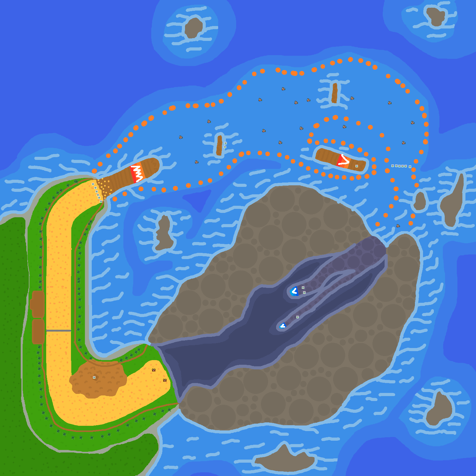 Cheep Cheep Lagoon - Mario Kart PC