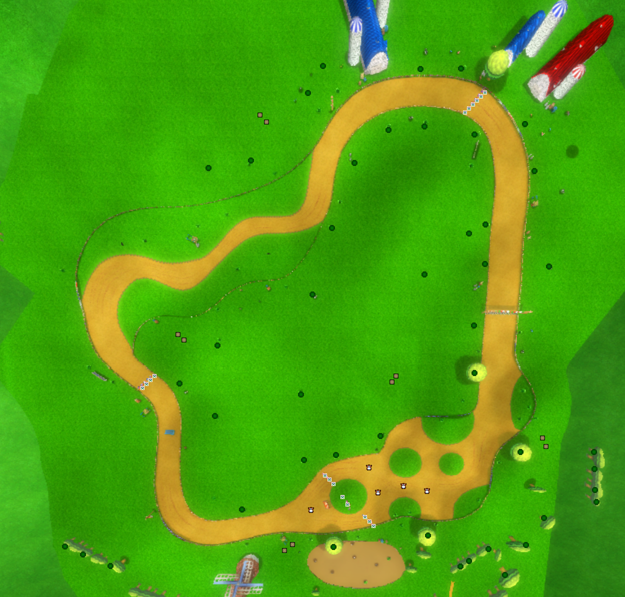 Moo Moo Meadows - Mario Kart PC