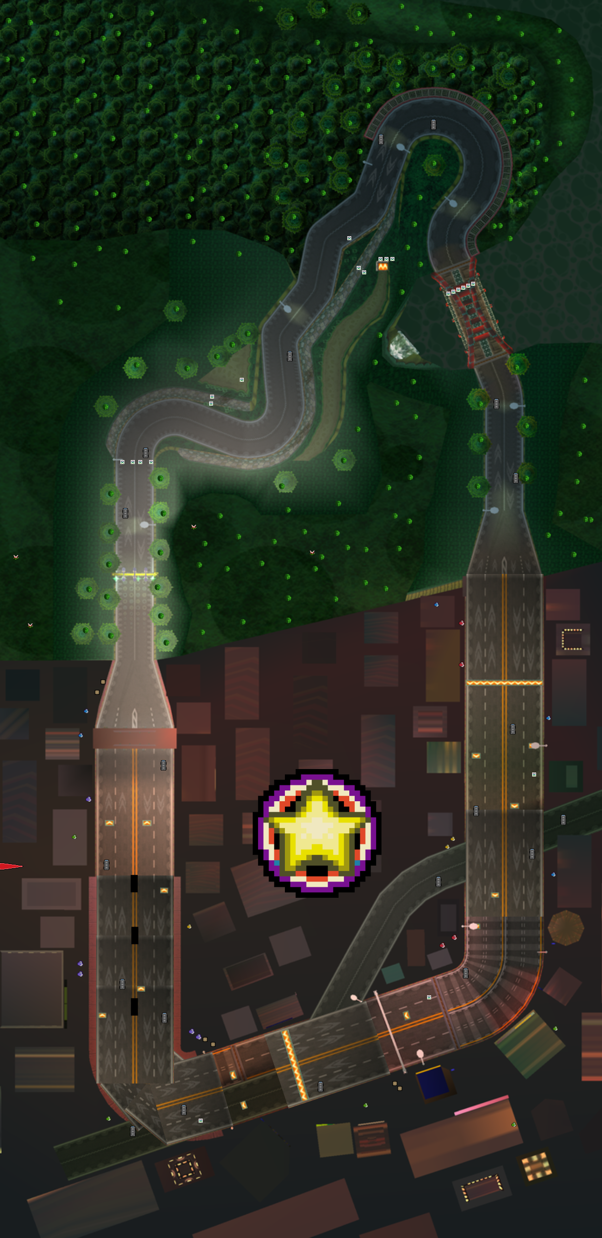 Moonview Highway - Mario Kart PC