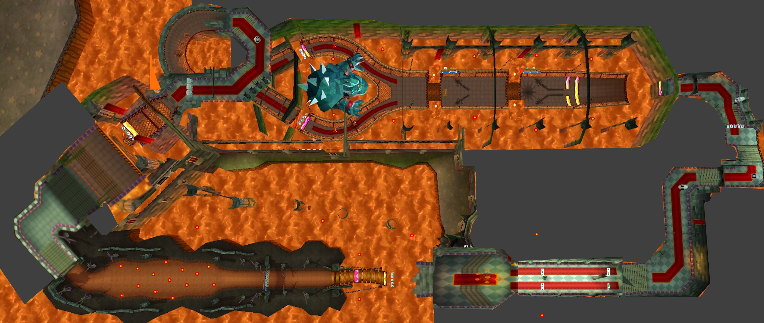 Bowser's Castle - Mario Kart PC
