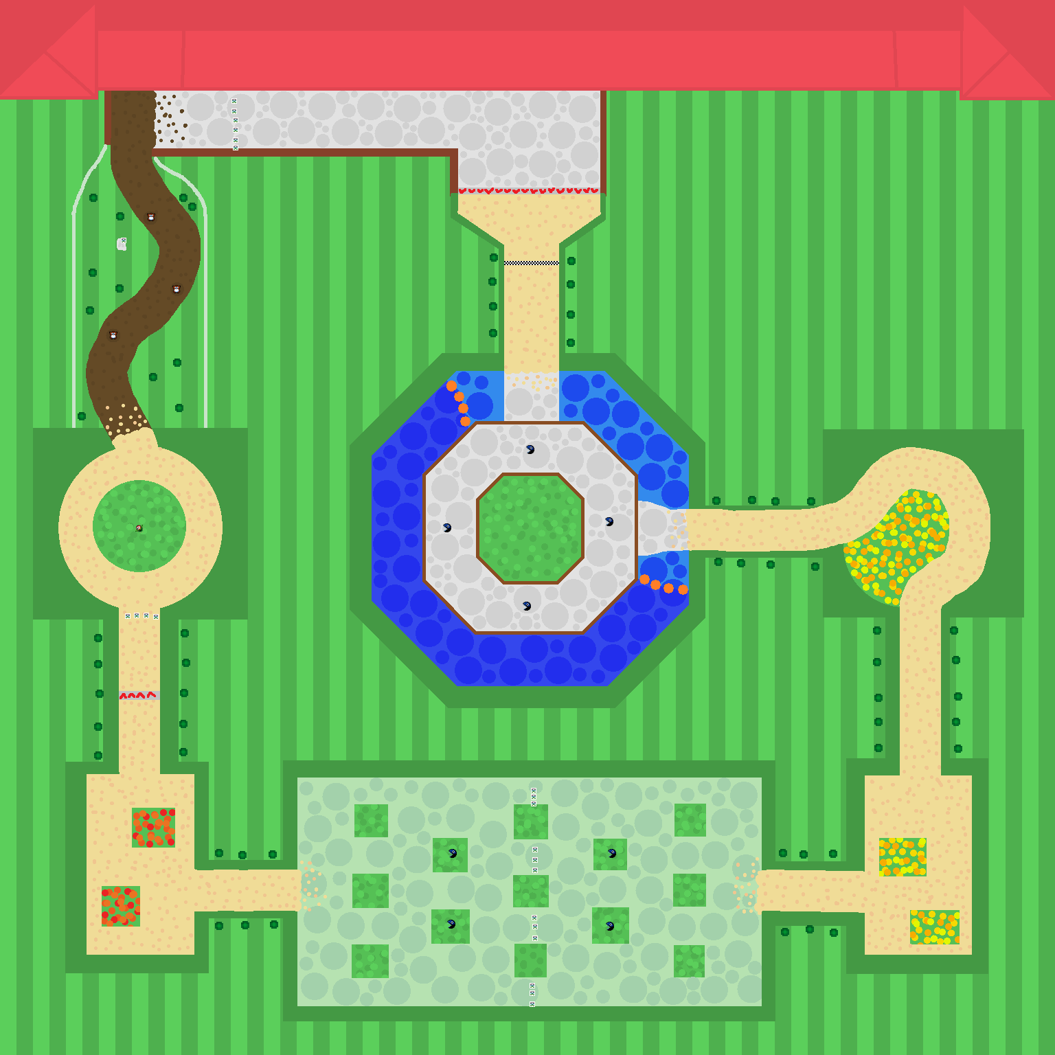 Peach Gardens - Mario Kart PC