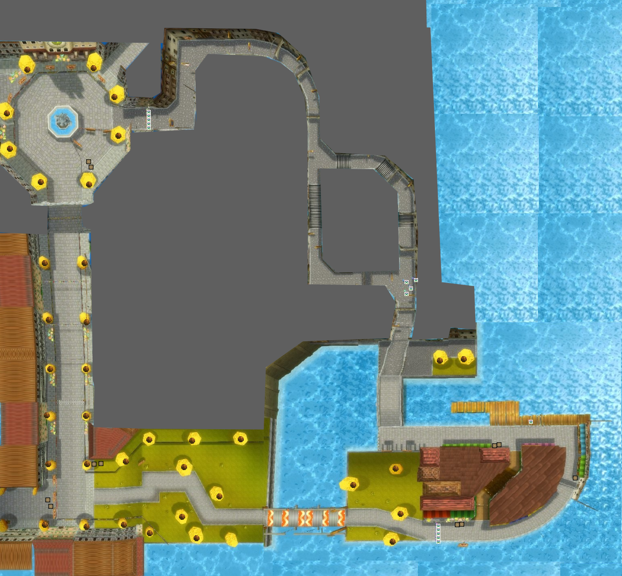 Delfino Square - Mario Kart PC