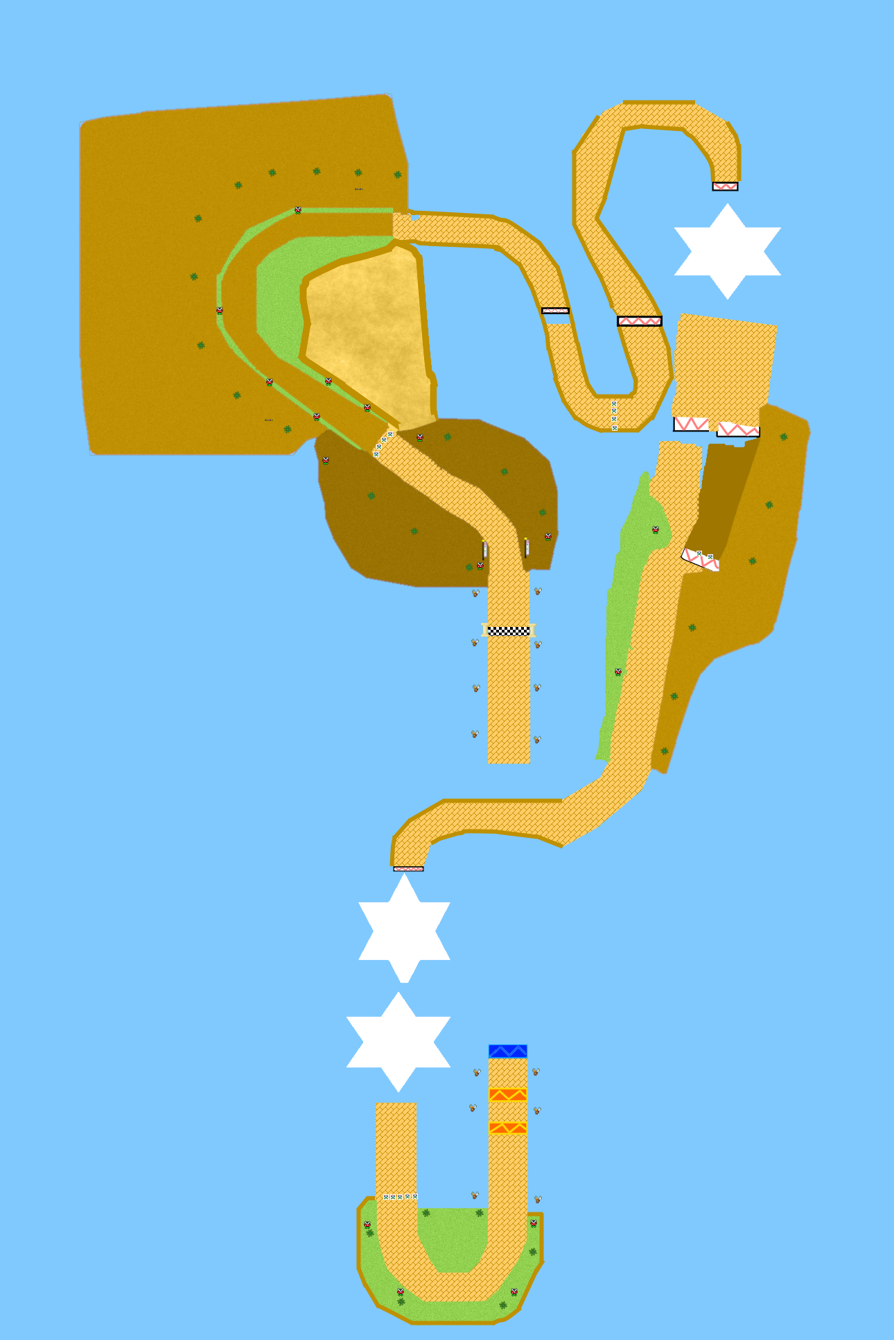 Great ? Block Ruins - Mario Kart PC