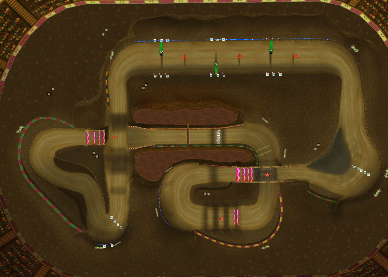 Waluigi Stadium - Mario Kart PC