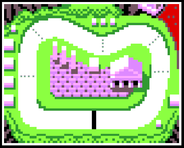 Marble Course 1 - Mario Kart PC