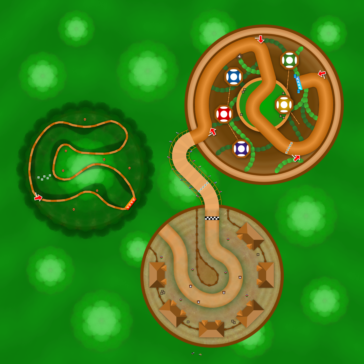 Onesome Treeway - Mario Kart PC
