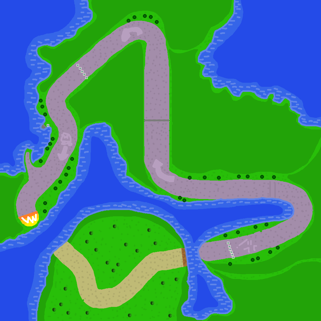 Peach Circuit - Mario Kart PC