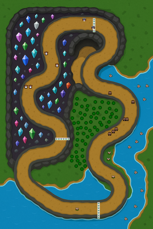 Crystal Cavern (JP) - Mario Kart PC