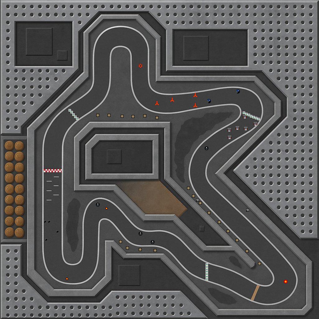 Bom-omb Stadium (JP) - Mario Kart PC