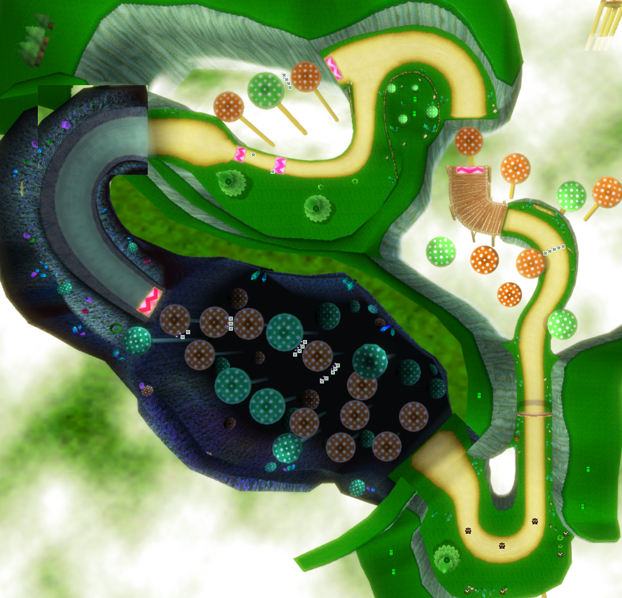 Mushroom Gorge - Mario Kart PC