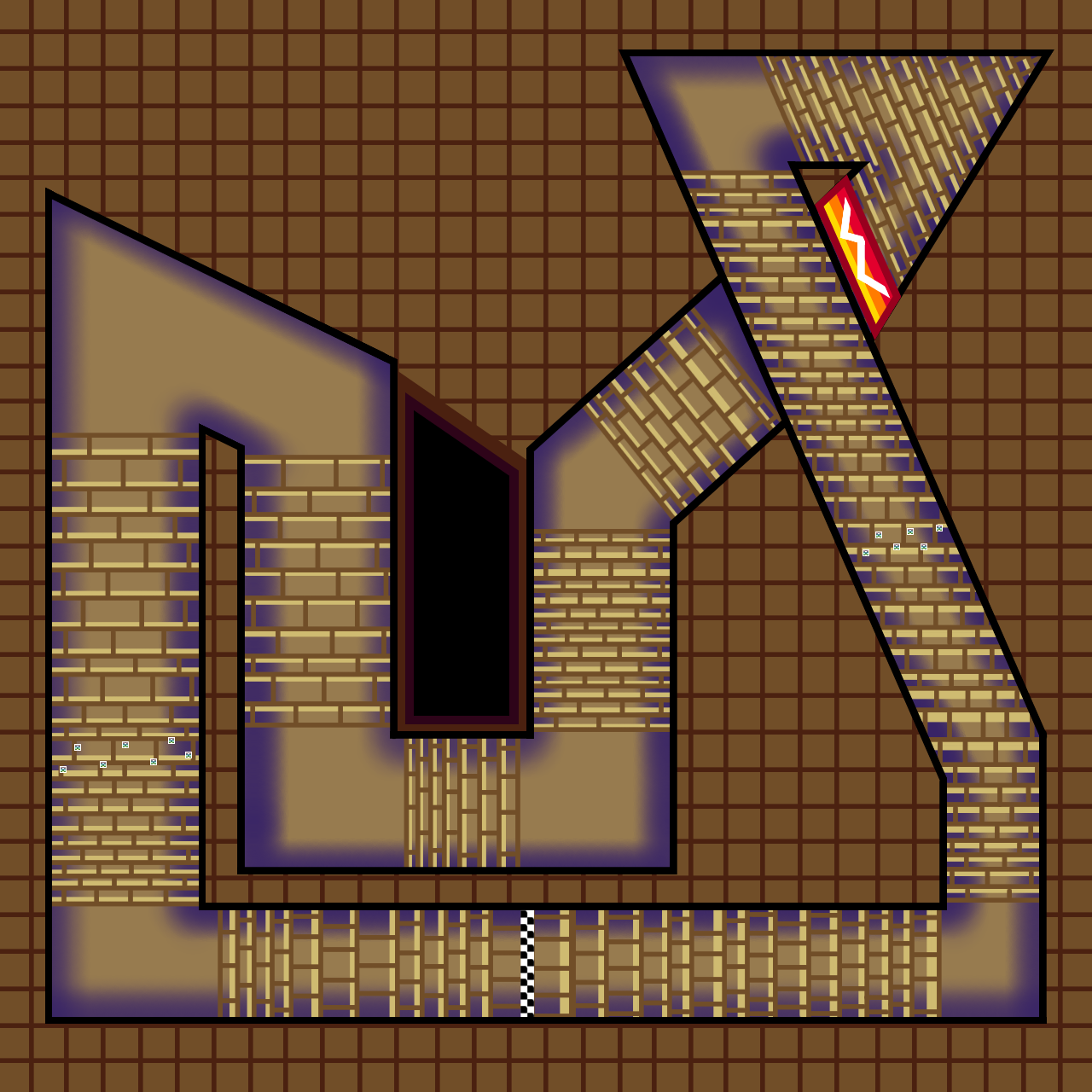 Pharoah's Pyramid - Mario Kart PC