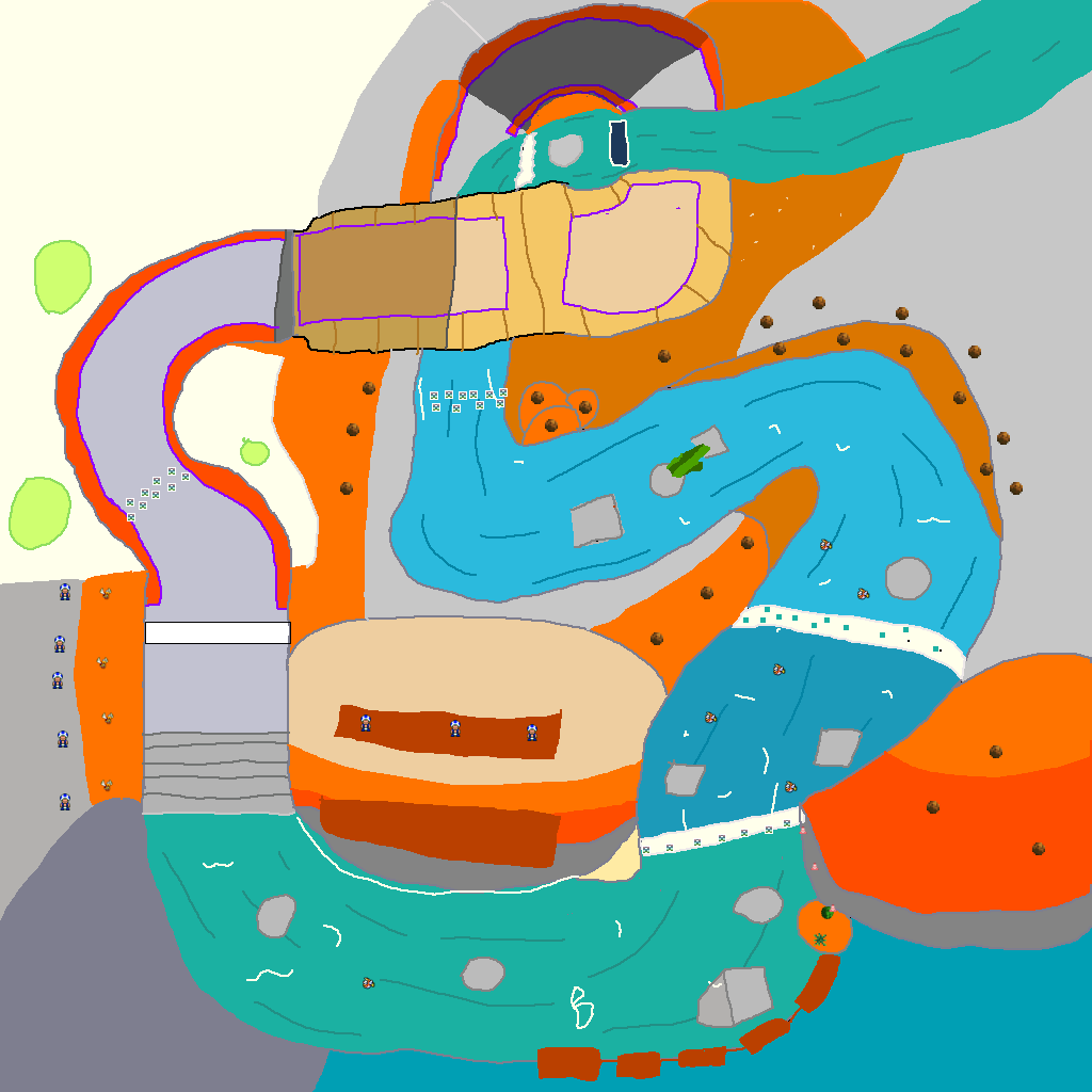 Cheep Cheep Falls - Mario Kart PC