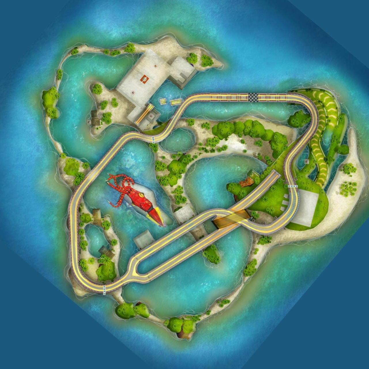 Ocean View - Mario Kart PC