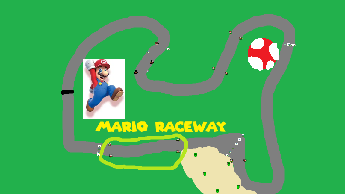 Mario Raceway (Complete Edition) - Mario Kart PC