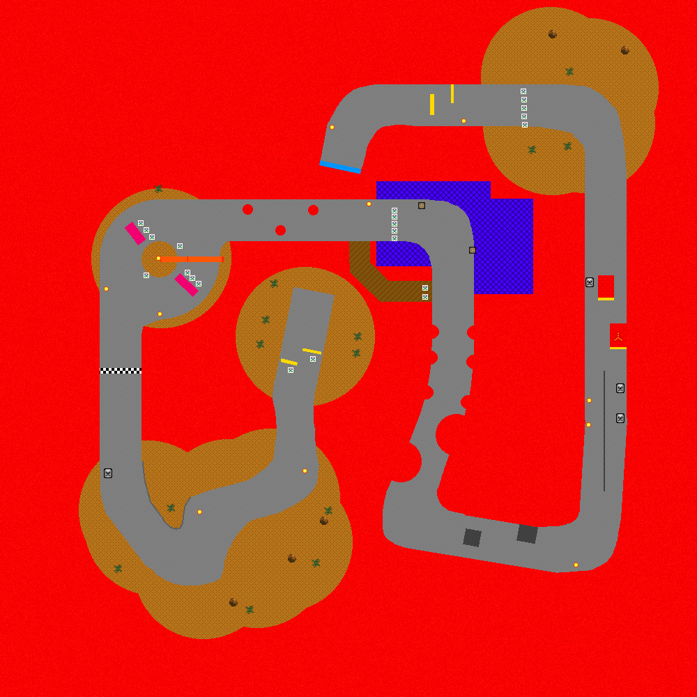 Magma Islands - Mario Kart PC