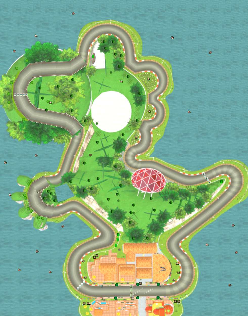 Yoshi Circuit - Mario Kart PC