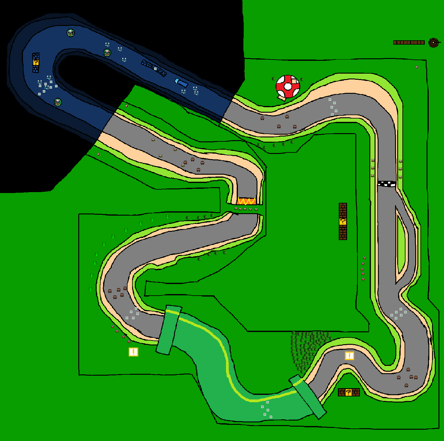 Mario Circuit Remake - Mario Kart PC