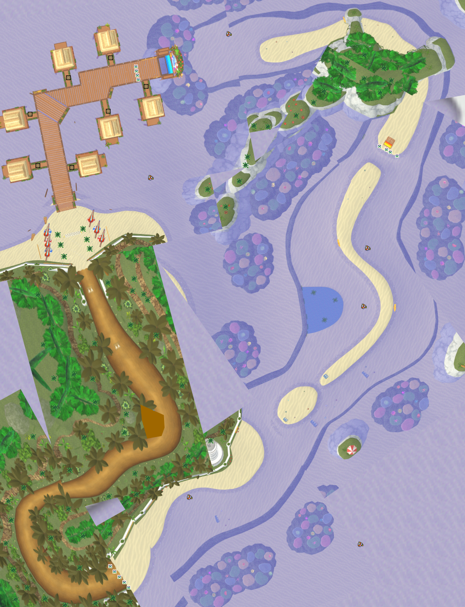 Cheep Cheep Beach - Mario Kart PC