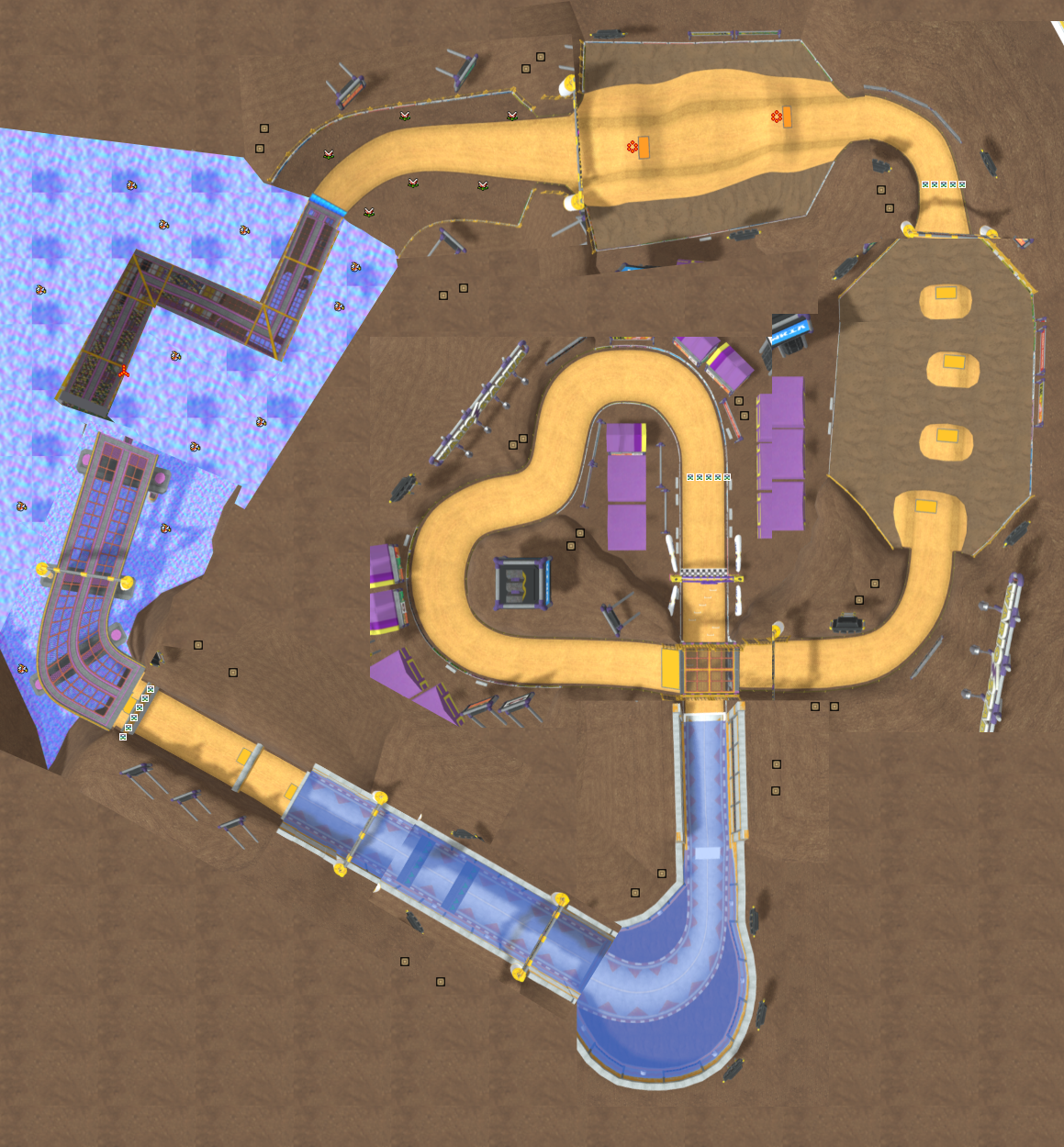 Wario Stadium - Mario Kart PC