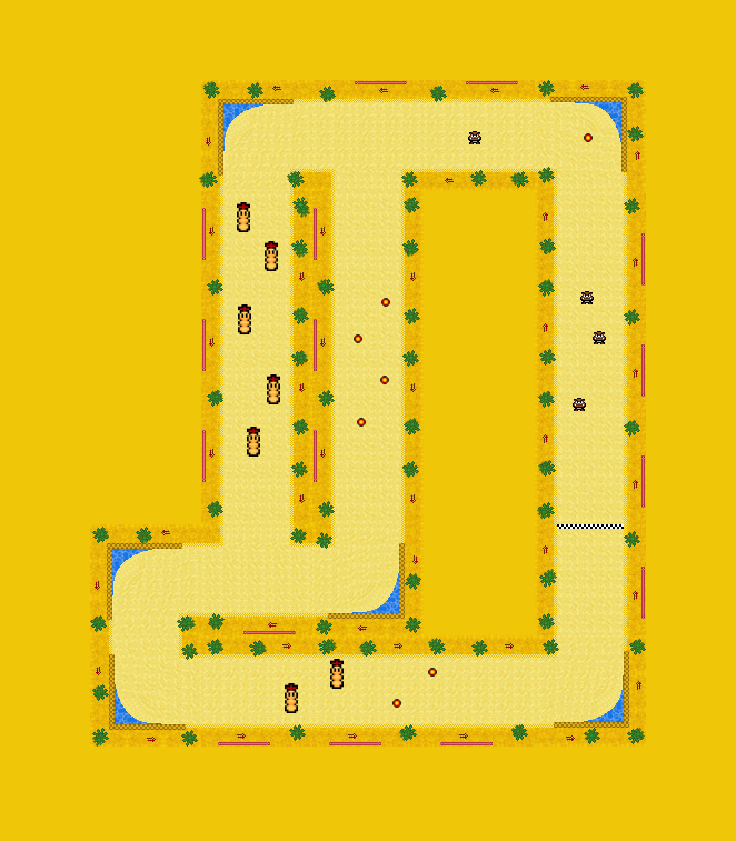 dodo desert - Mario Kart PC