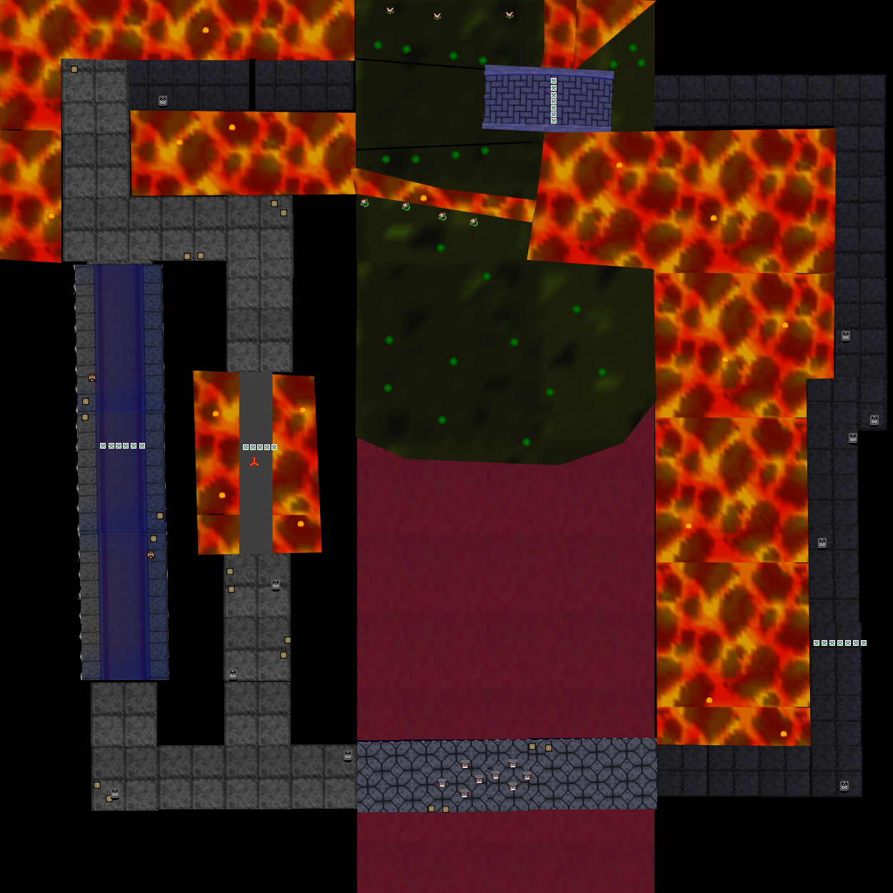 Bowser's Castle - Mario Kart PC