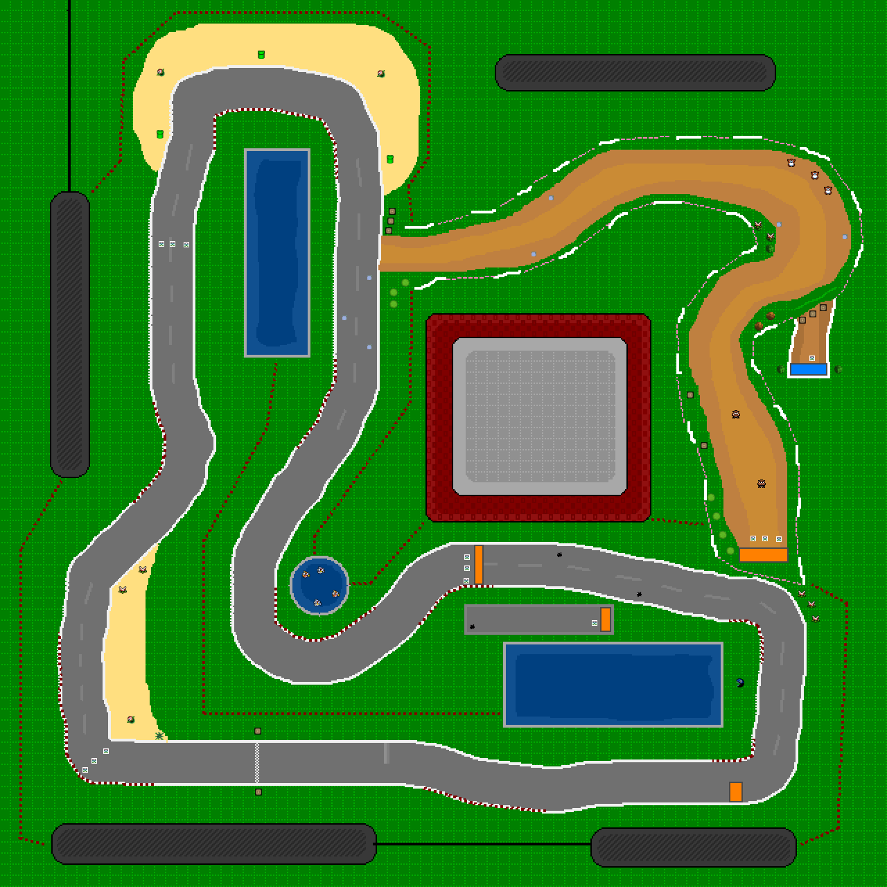 Luigi Stadium - Mario Kart PC