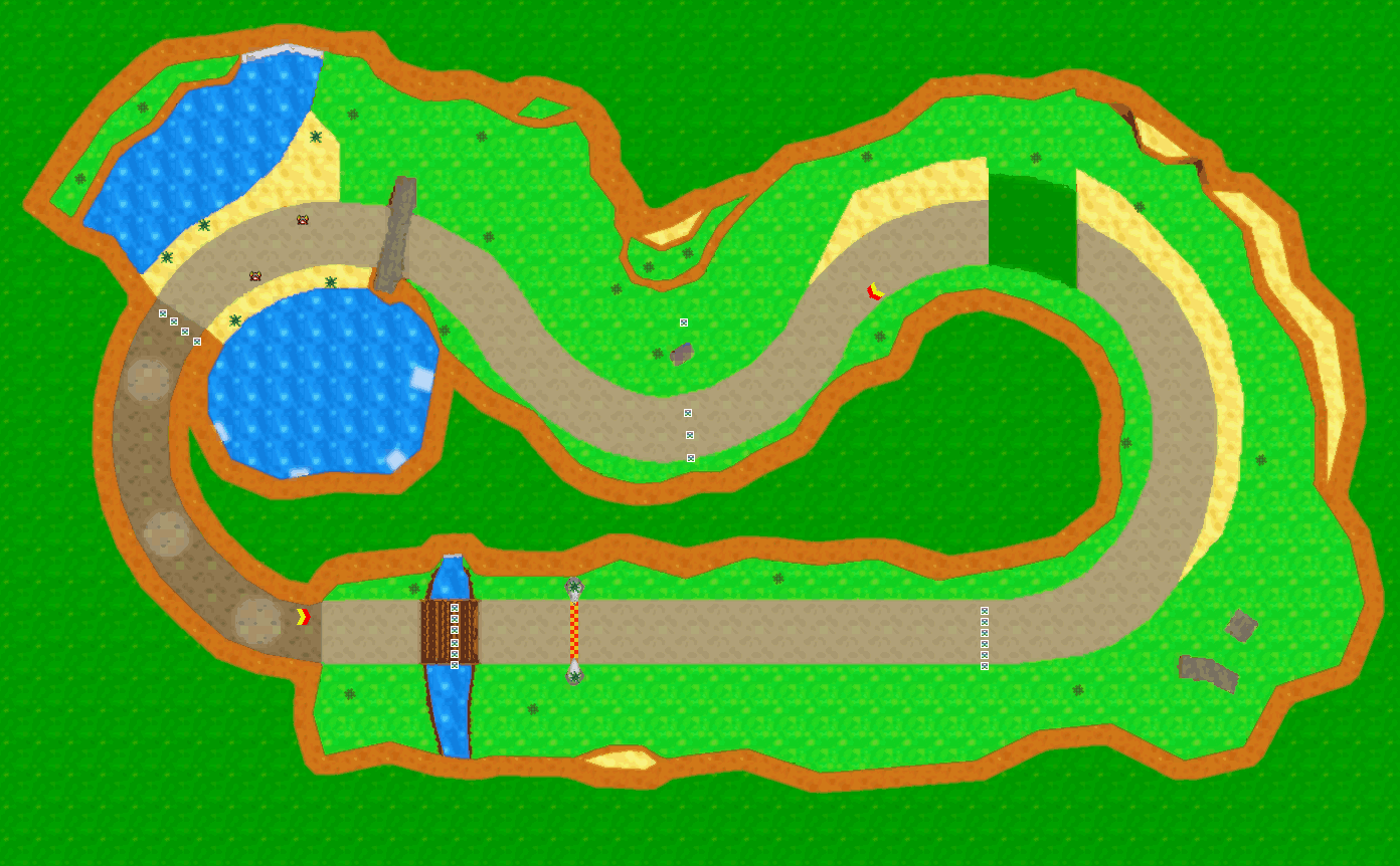 Ancient Lake - Mario Kart PC