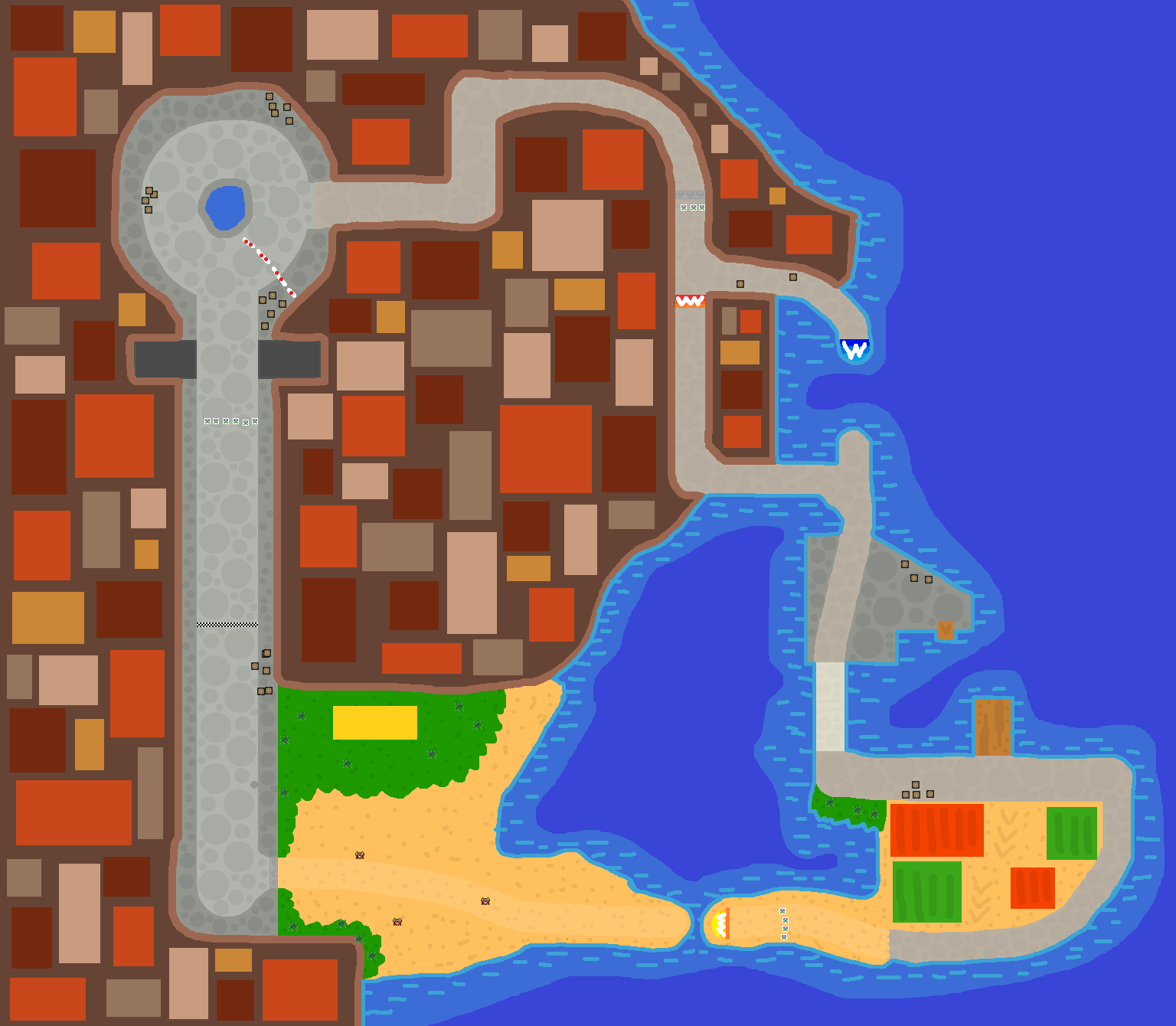 Delfino Square - Mario Kart PC