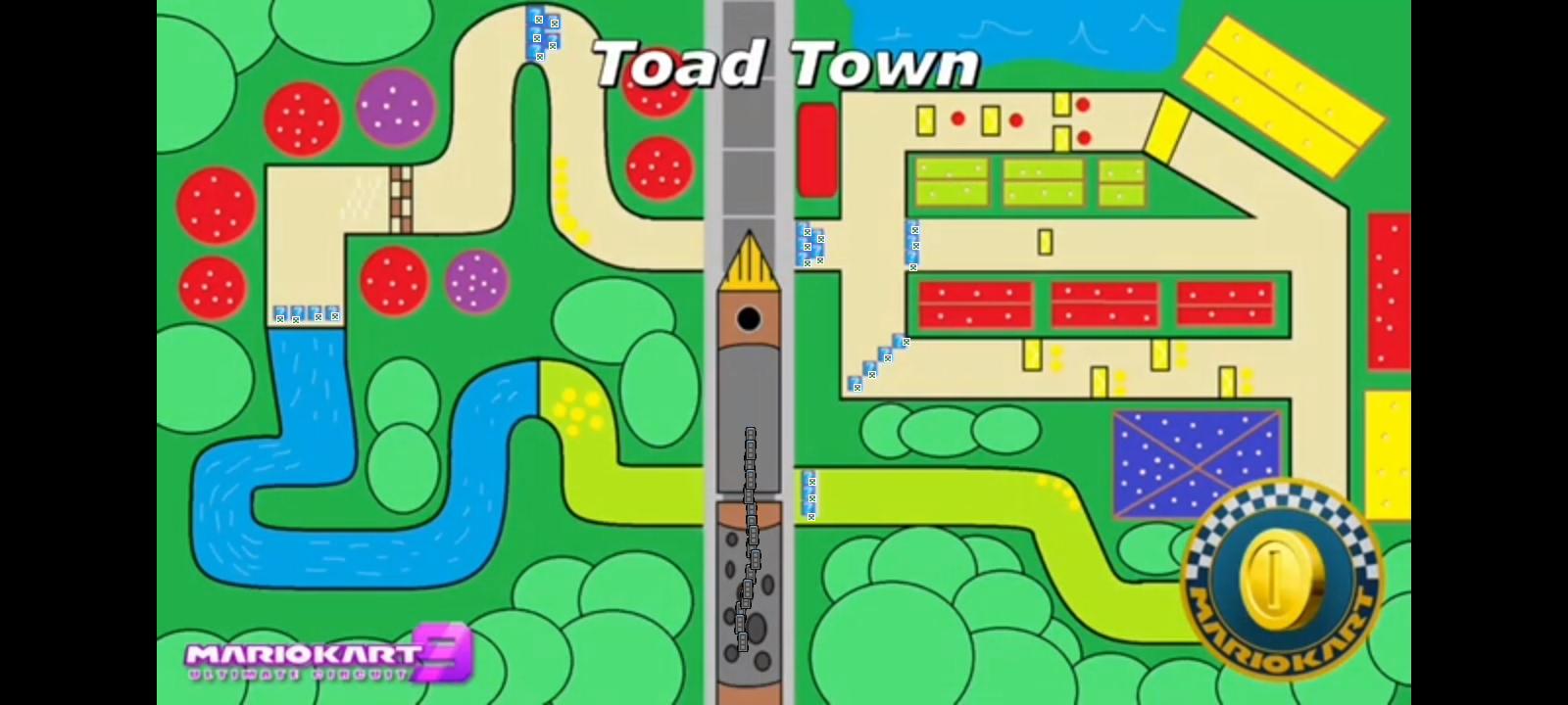 Toad town - Mario Kart PC