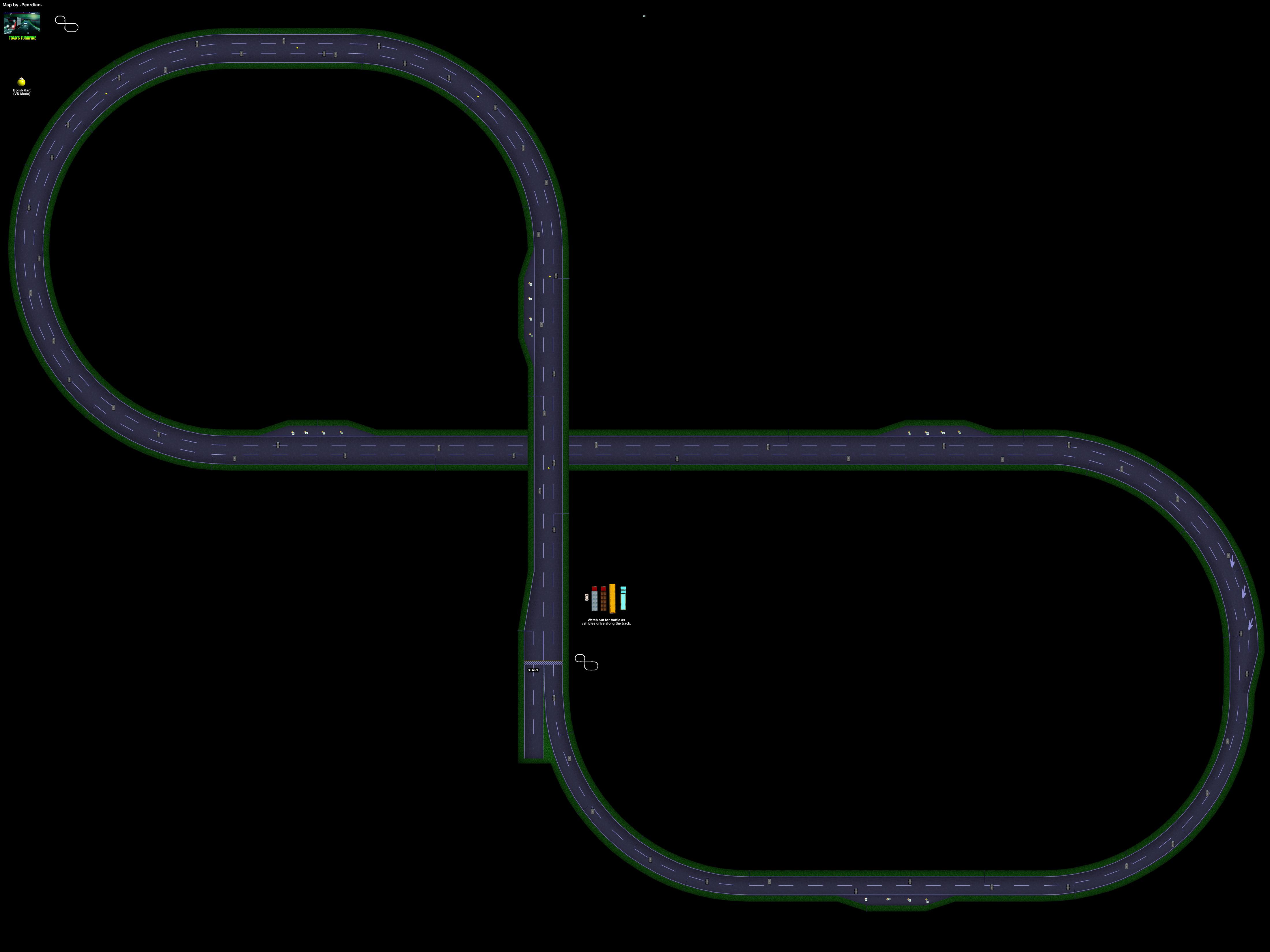 Toad's Turpike - Mario Kart PC