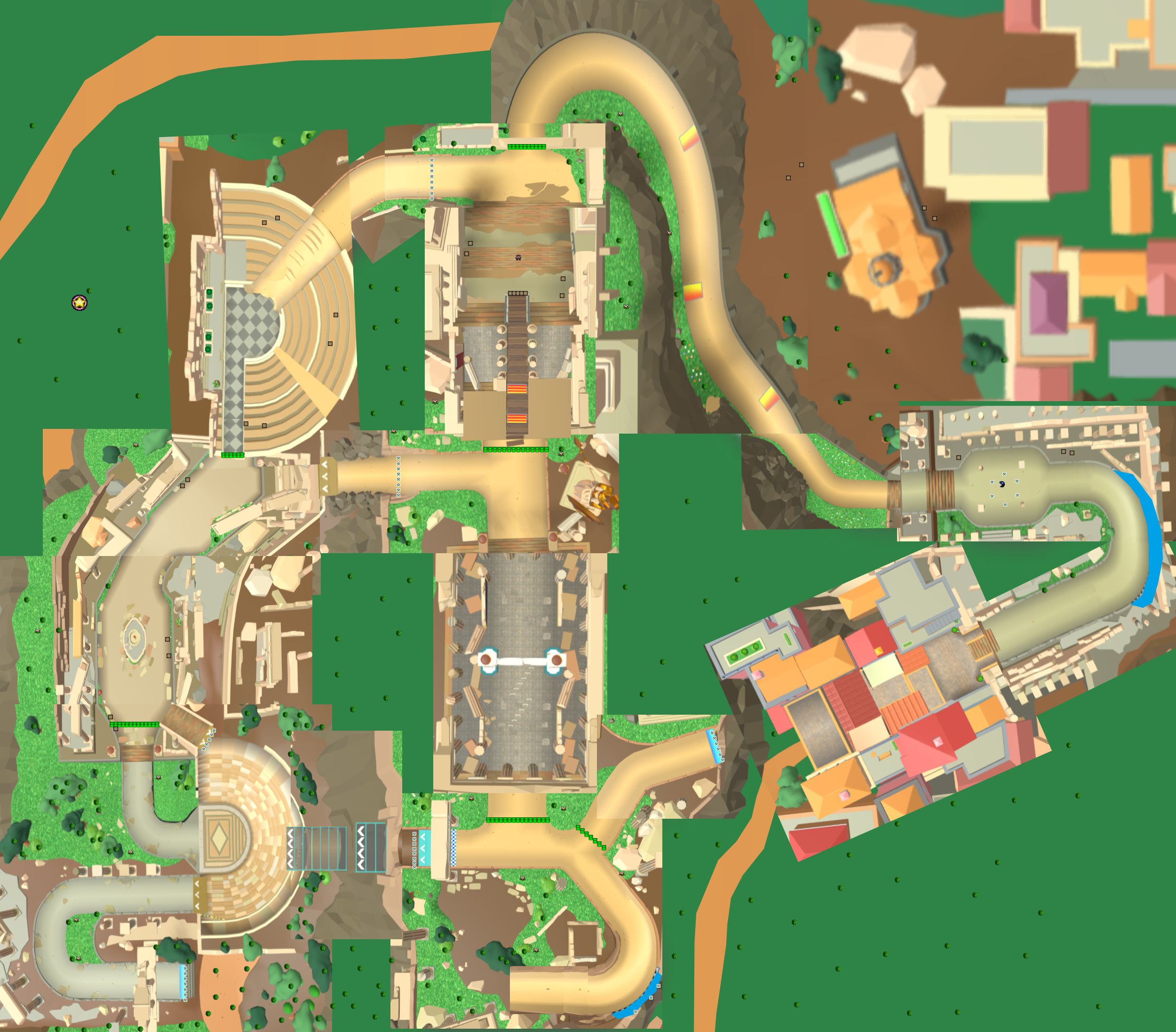 Athens Dash - Mario Kart PC