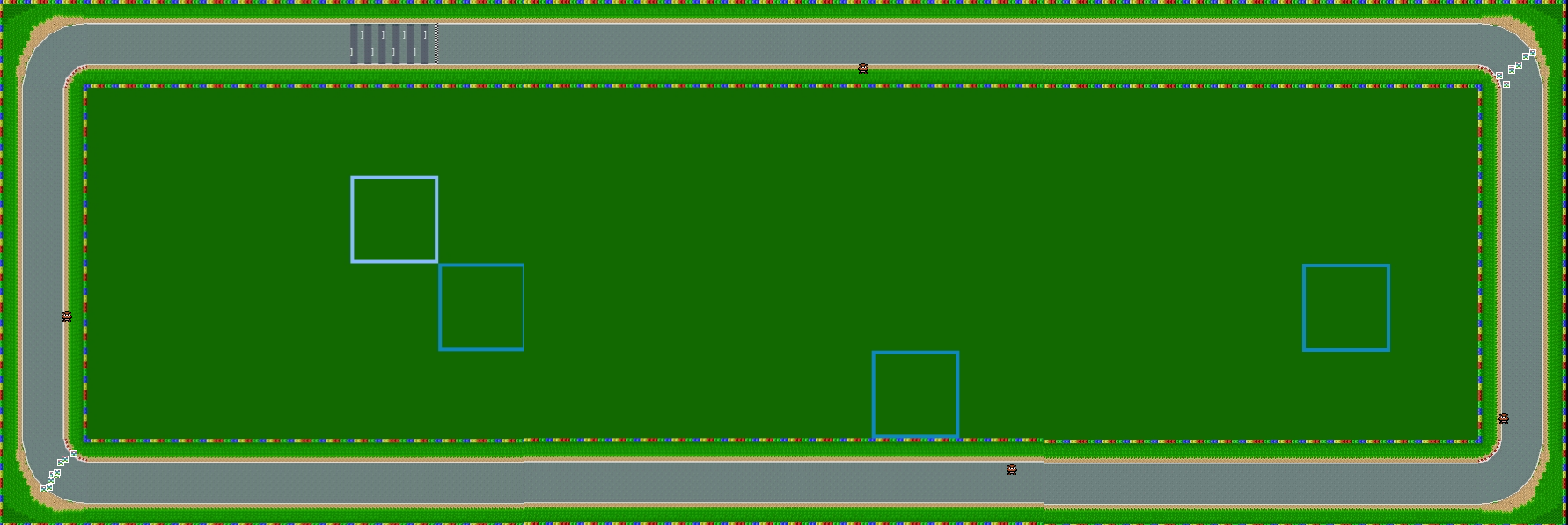 big rectangle - Mario Kart PC