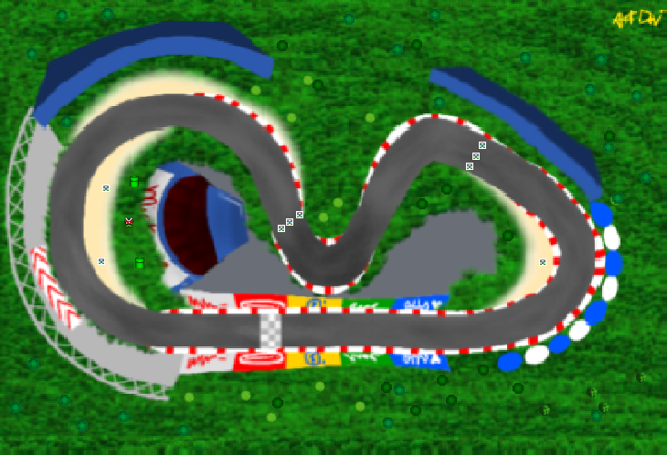 Mickey's Speedway USA - Indianapolis - Mario Kart PC