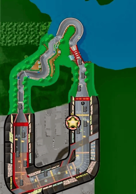 Wii Moonview Highway - Mario Kart PC