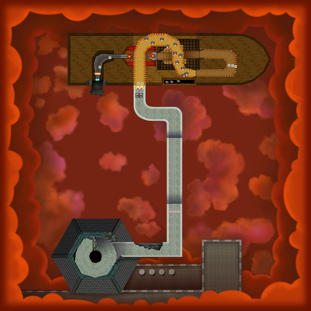 DS Airship Fortress - Mario Kart PC