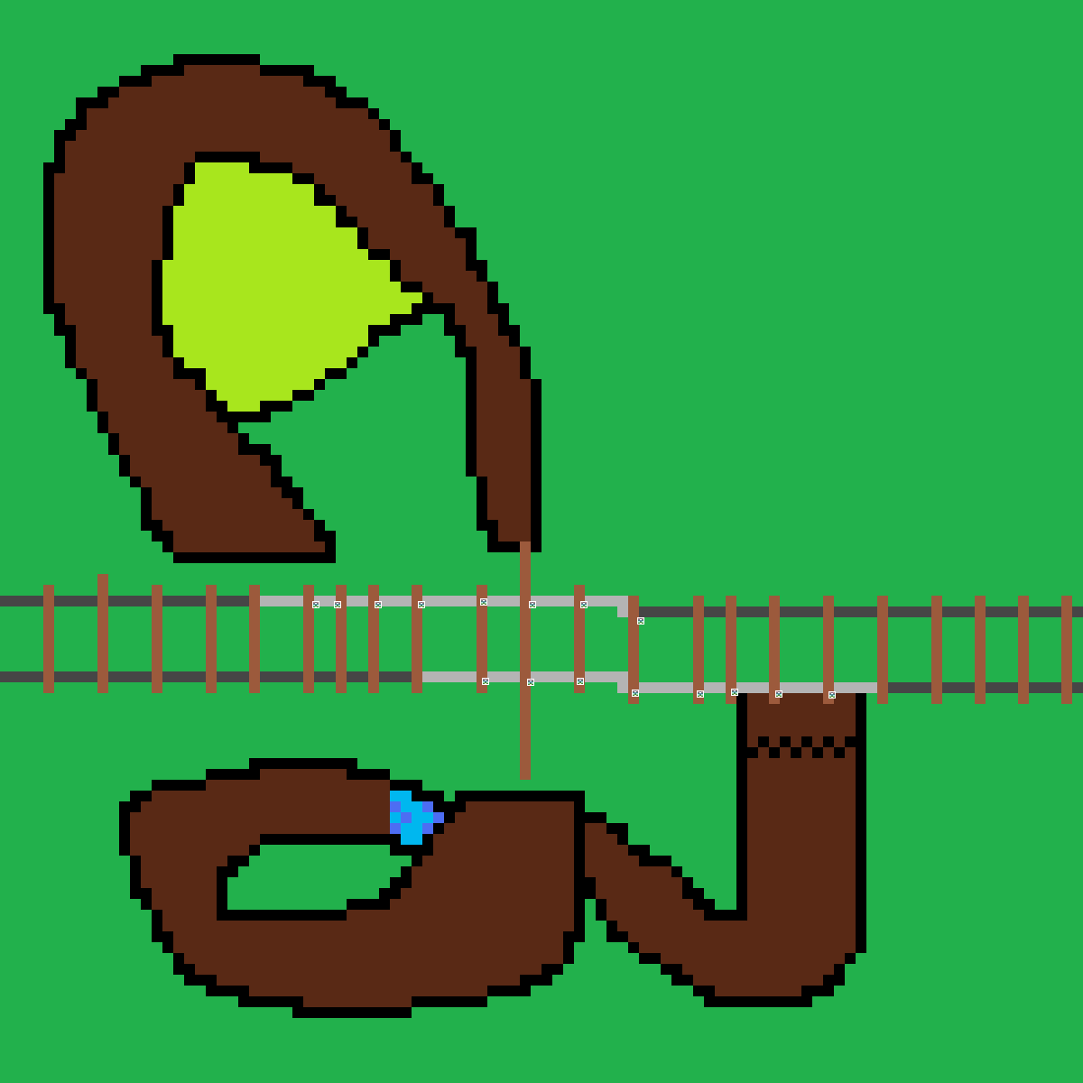 Train rail - Mario Kart PC