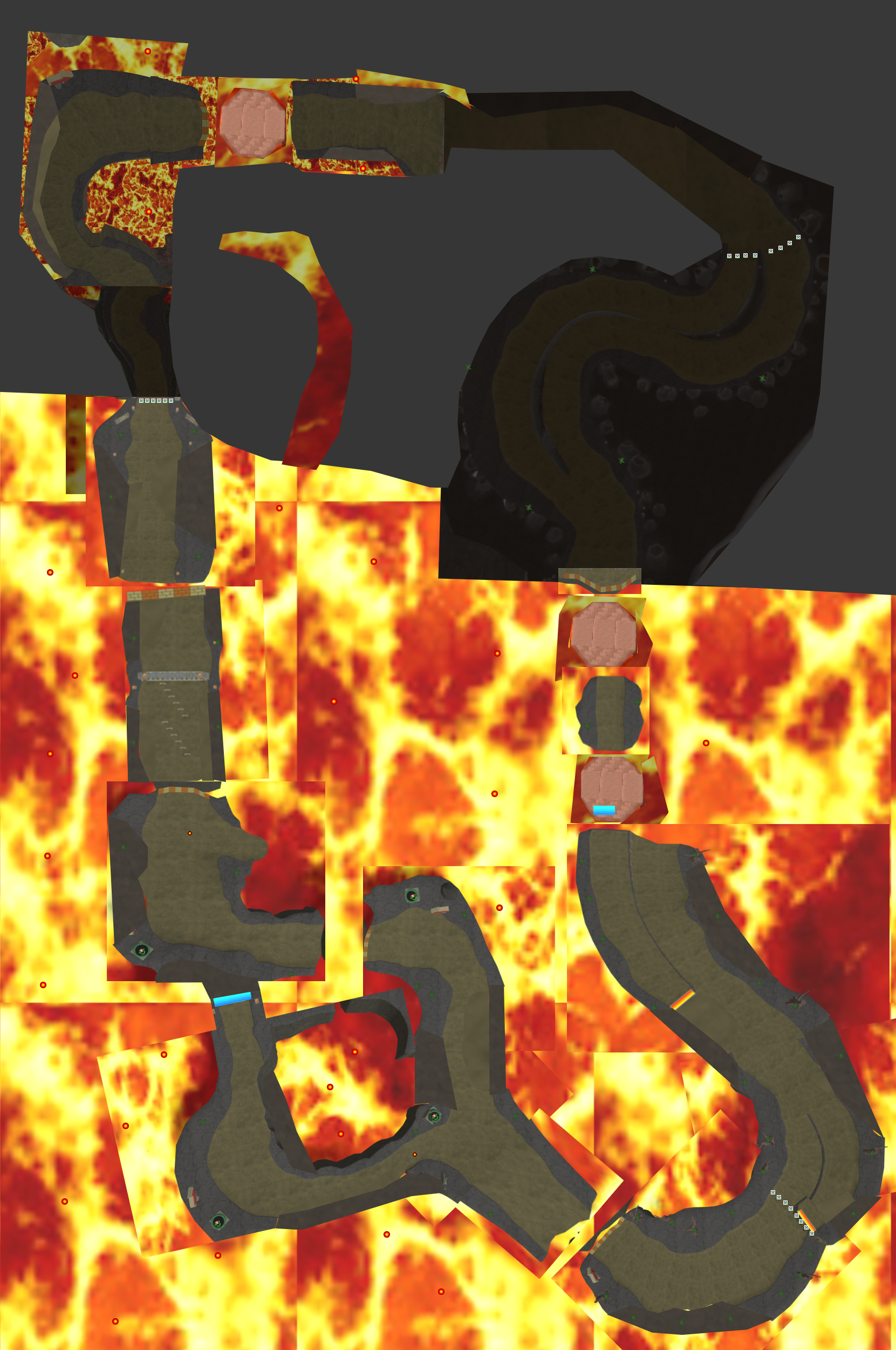 Grumble Volcano - Mario Kart PC