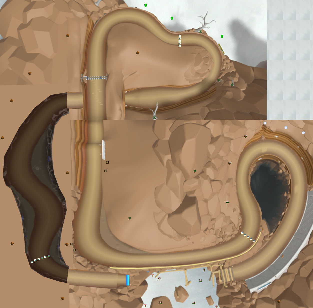 Choco Mountain - Mario Kart PC